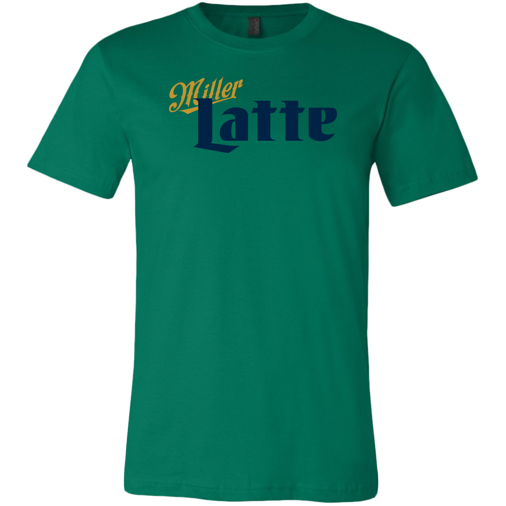 Miller Latte T-Shirt – Drinxin' Gear